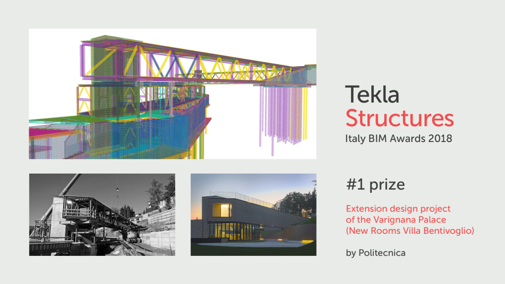 Politecnica tra i vincitori del premio Tekla BIM Awards Italia 2018 - Legacoop Produzione e Servizi